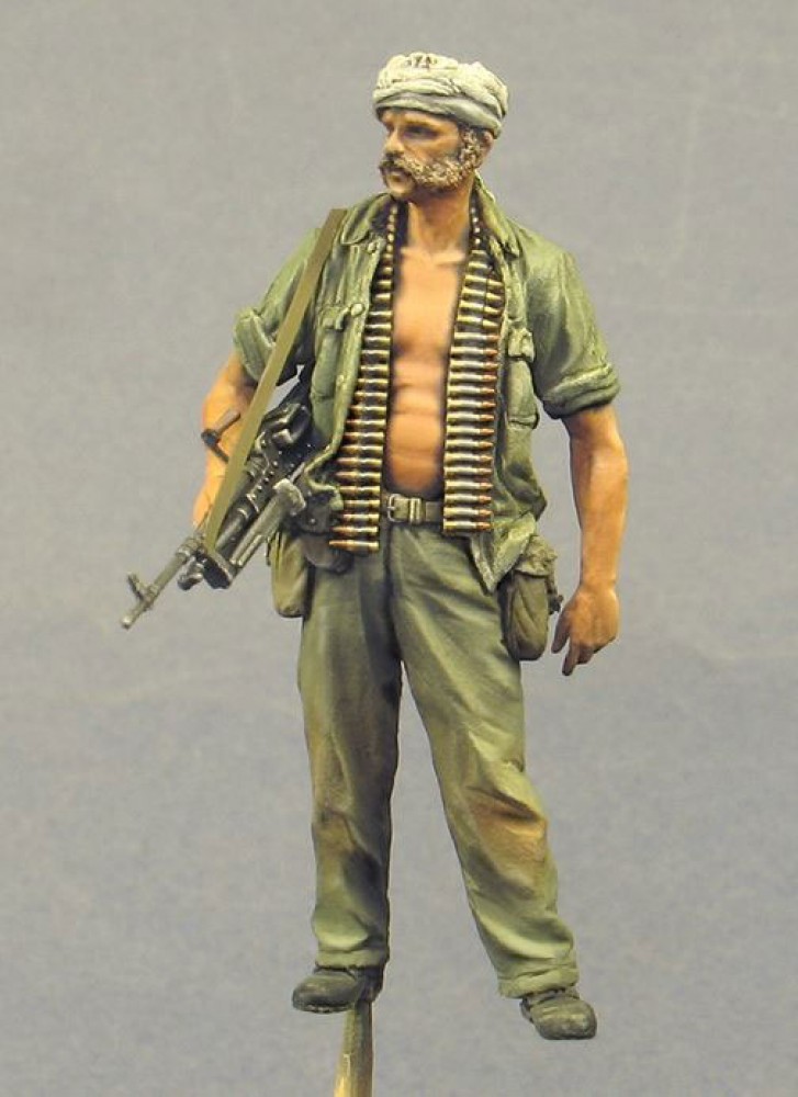 1/35 The British SAS Land Rover Crew Member with 7.62mm MG L7 (1 figure)