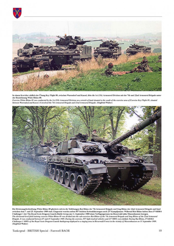 Vehicles Vol. 32 Farewell BAOR The Last Years of the British Army of ...