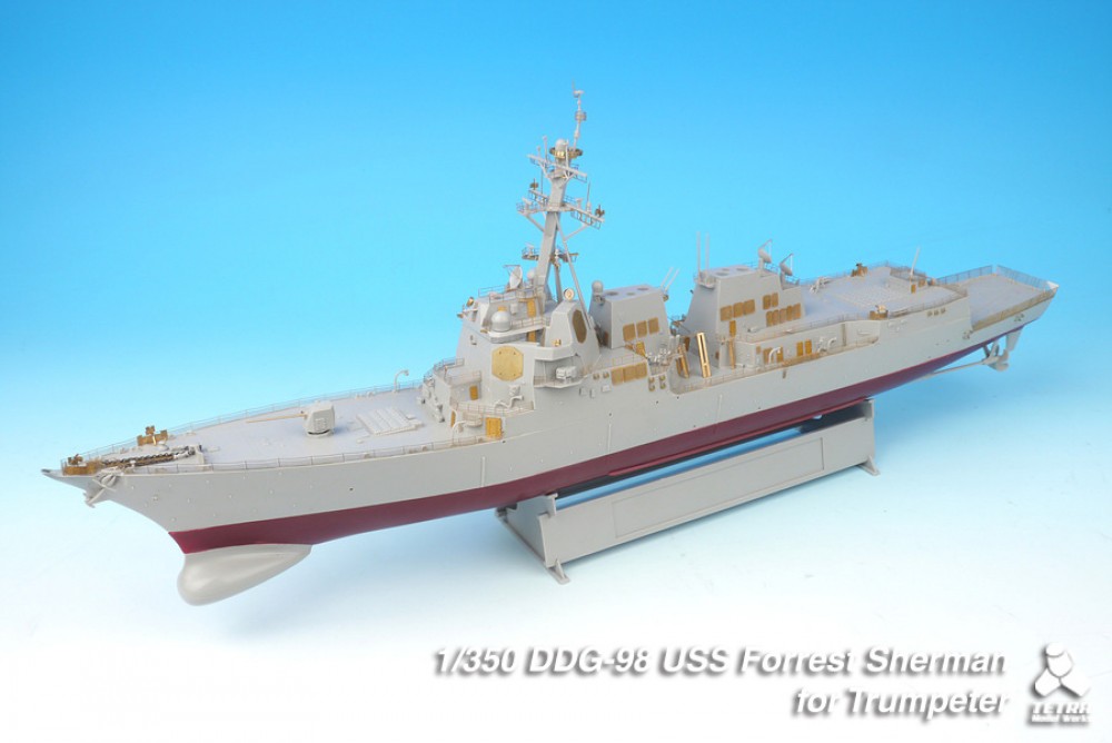1/350 USS Forrest Sherman DDG-98 Detail-up Set for Trumpeter kit
