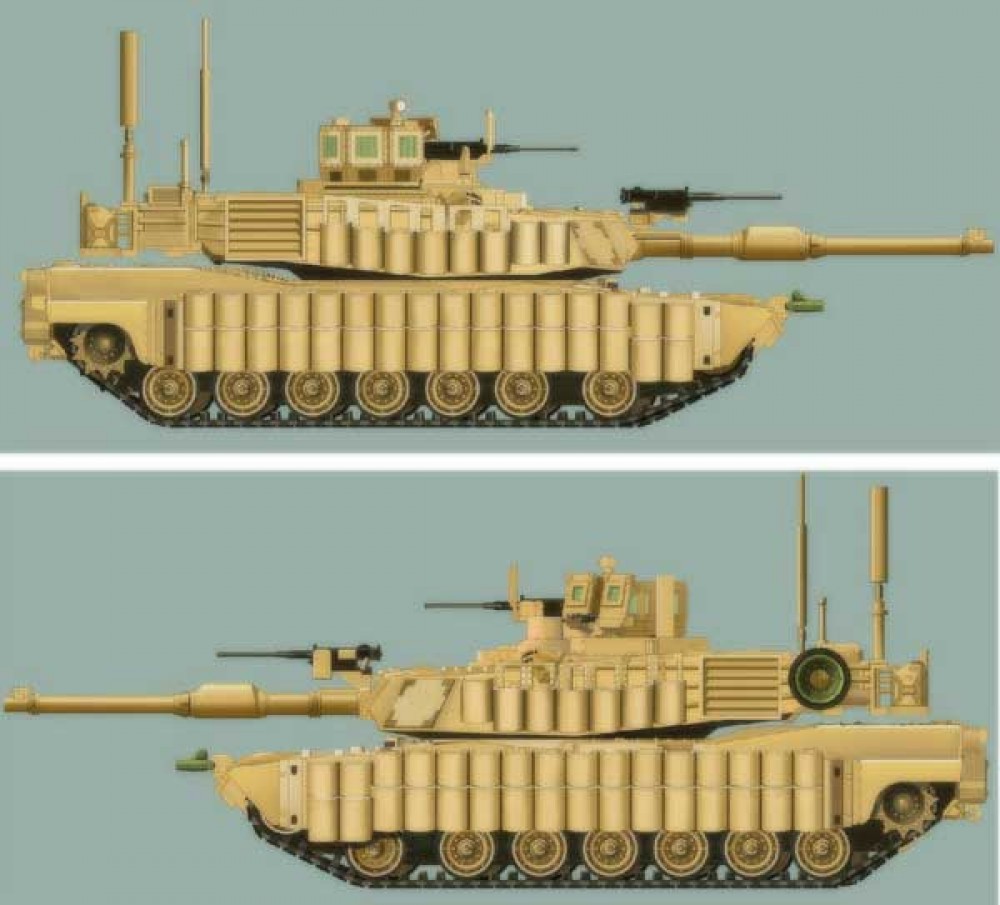1/72 US M1A2 SEP TUSK II MBT
