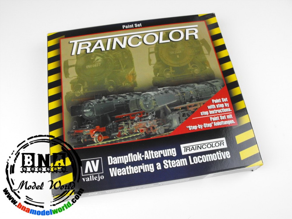 Train / Steam Locomotive Weathering Paint Set