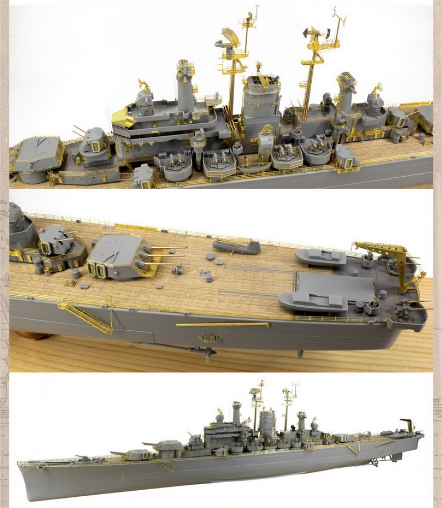 1/350 USS Salem (CA-139) Des Moines-class Heavy Cruiser [Deluxe Edition]