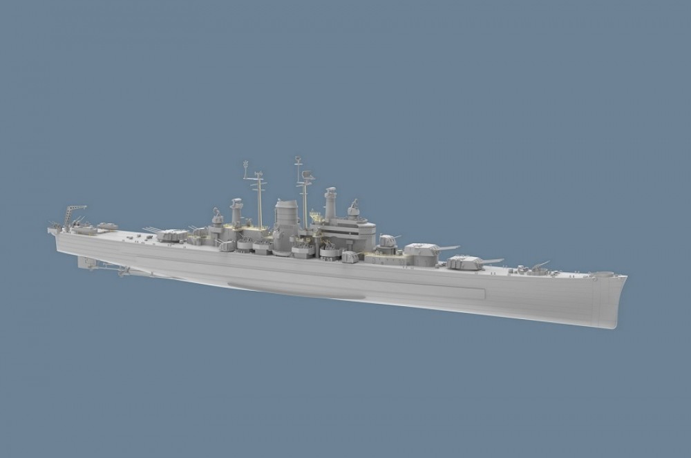 1/350 USS Salem (CA-139) Des Moines-class Heavy Cruiser [Deluxe Edition]