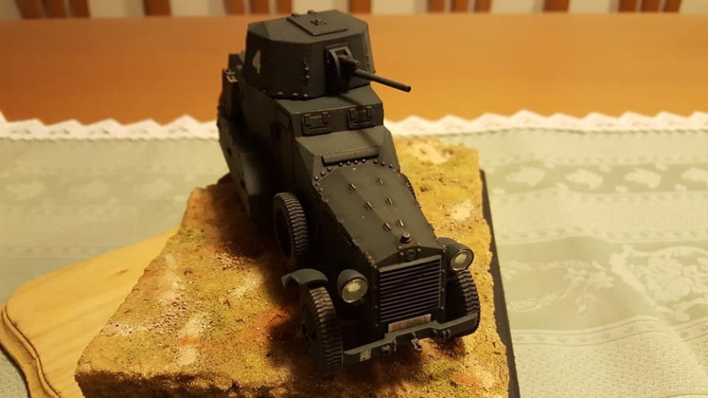 1/35 Autoblinda Fiat 611 Armored Vehicles Complete kit - WIP-35008