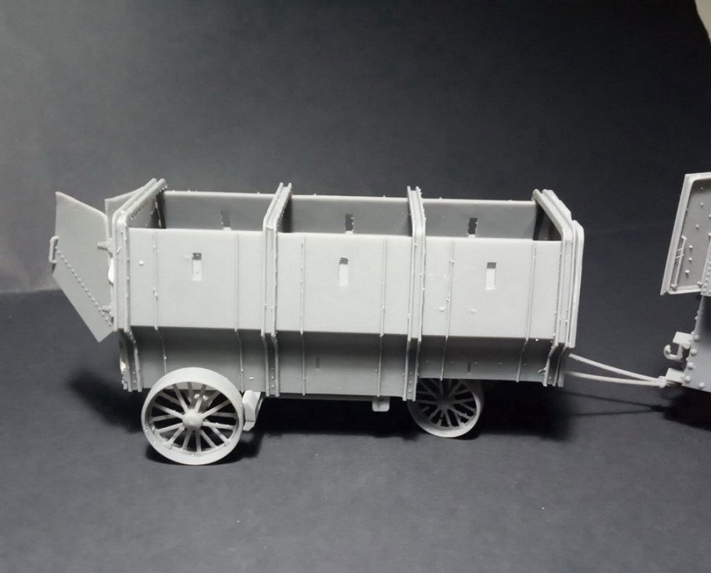 1/35 Fowler Trailer (Fouler B5 Trailer Wagon) - WIP-35026