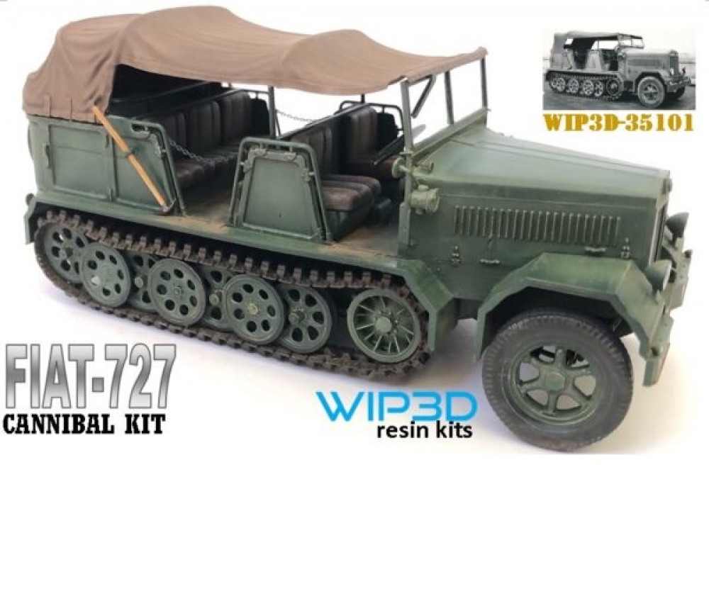 1/35 Fiat-727 Cannibal Resin Kit - WIP-35101