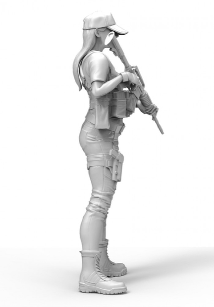 1/16 Girls in Action Series - Cassie (resin figure)