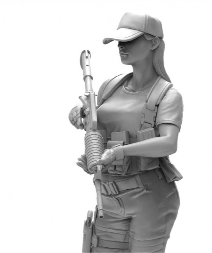 1/16 Girls in Action Series - Cassie (resin figure)