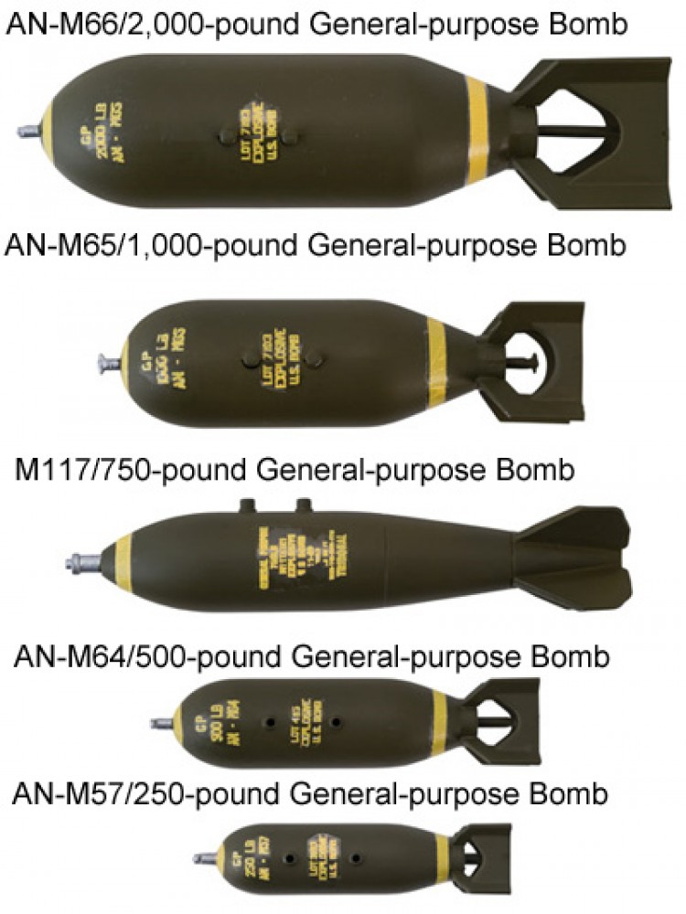 1/32 US Navy Douglas A-1H Skyraider Weapons Set
