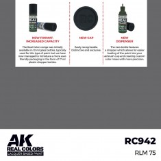 Real Colours Lacquer Based Paint - Military #RLM 76 Late War Variation ...