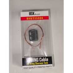 1/35 Sherman Towing Cable Set BSK Model BSKT35006