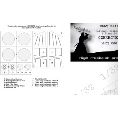 1/32 Spitfire Mk.V Early In n Out Masking for Kotare kits DEAD Design ...