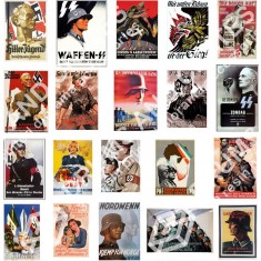 1/35 WWII Axis Propaganda Posters Drums and Crates 5801