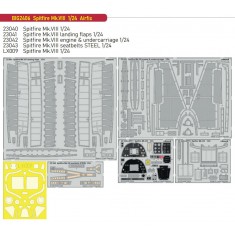1/24 Spitfire Mk.VIII Super Detail Set (PE) for Airfix kits Eduard BIG2406
