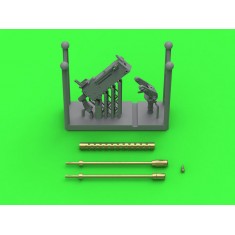 1/35 Browning M1919 A4 .30 cal (7.62mm) with Anti-aircraft M20 Mount ...