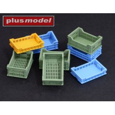 1/35 Perforated Plastic Crates Plus Model DP3001