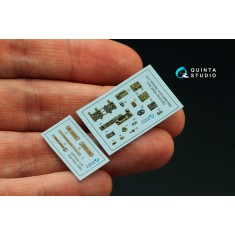 1/72 A6M2 Zero (Mitsubishi) kits Coloured Interior Detail Parts for ...