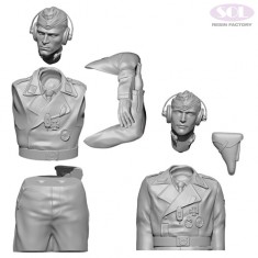 1/16 WWII German Tiger Tank Radio operator and Driver SOL Resin Factory ...