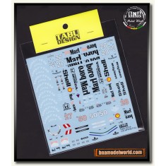 1/20 MP4/4 FULL SPONSOR for Tamiya #20022 TABU Design 20015B