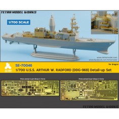 1/700 USS Arthur W. Radford (DDG-968) Detail-up Set for Dragon kits ...