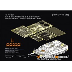 1/35 Modern German Leopard 2A5/A6 MBT Basic Detail Set for MENG-TS055 ...