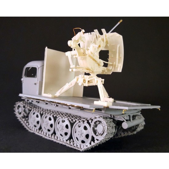 1/35 2cm Gebirgsflak 38 auf RSO Conversion set for Dragon kit #6691 ...