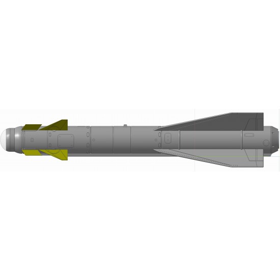 1/48 Kh-29T (NATO AS-14 Kedge B) with AKU-59 (pylon) Air-to-Surface ...