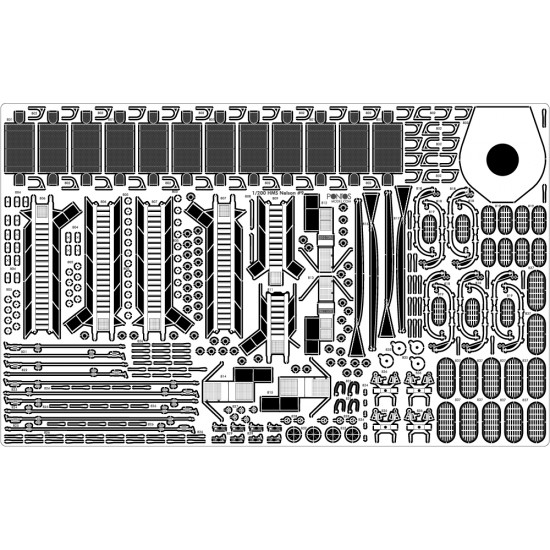 1/200 HMS Nelson Super Detail-up Set for Trumpeter Nelson kit #03708