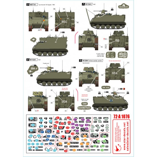 1/72 Australia in Vietnam # 2. Aussie M113 APCs. M113A1, M125A1 and ...