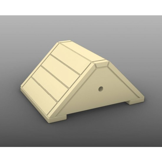 1/24 RAF/FAA (shore based) Wheel Chocks (2pcs) for Airfix/Fly/Tamiya ...