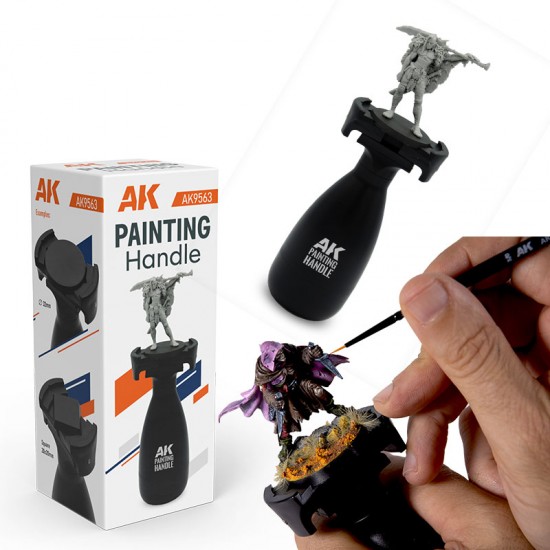 Handheld Support for Painting 20mm - 40 mm Base Miniatures AK ...