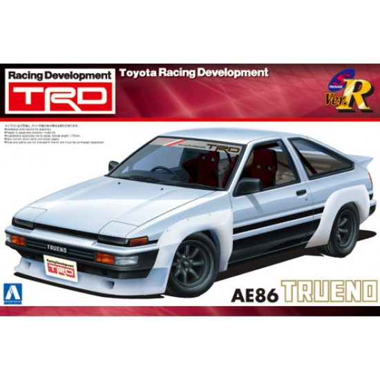 1/24 Toyota TRD AE86 Trueno N2 Version (#AOS00633) - BNA Model World
