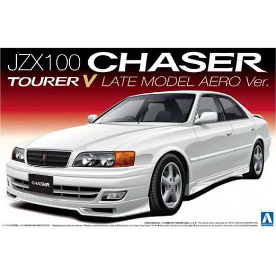 1/24 Toyota JZX100 Chaser Tourer V Late Model Aero Version Aoshima 00965