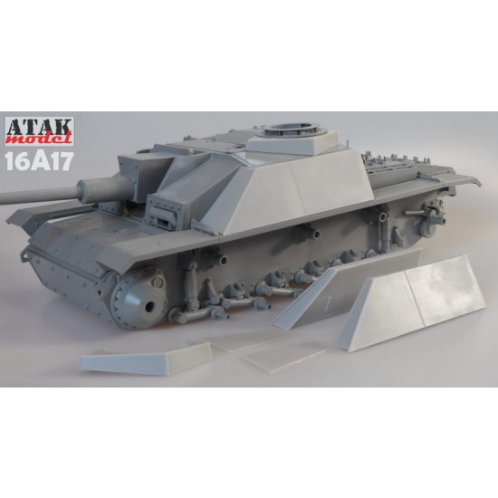 1/16 Stug III G Field Modification StuG Abteilung 191 for Das Werk kit ...