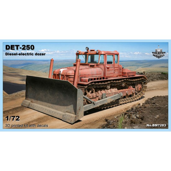 1/72 DET-250 Diesel-Electric Bulldozer Resin kit (Length: 9.5cm ...