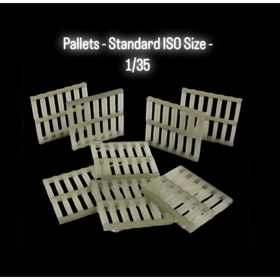 1/35 Pallets - Standard ISO Size (10pcs) Black Ops 5037