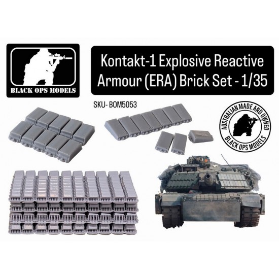 1/35 Kontakt-1 Explosive Reactive Armour (ERA) Brick Set Black Ops 5053
