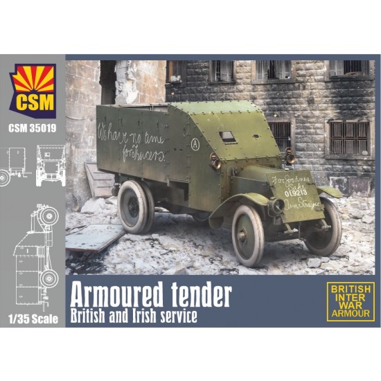 1/35 British/Irish Armoured Tender Copper State 35019
