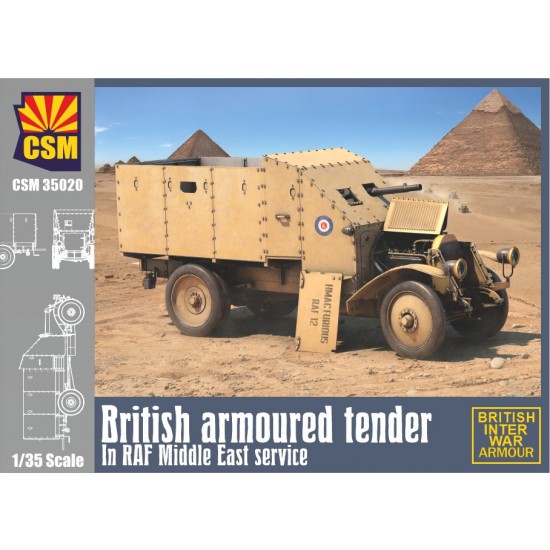 1/35 British Armoured Tender in RAF Middle East Service Copper State 35020