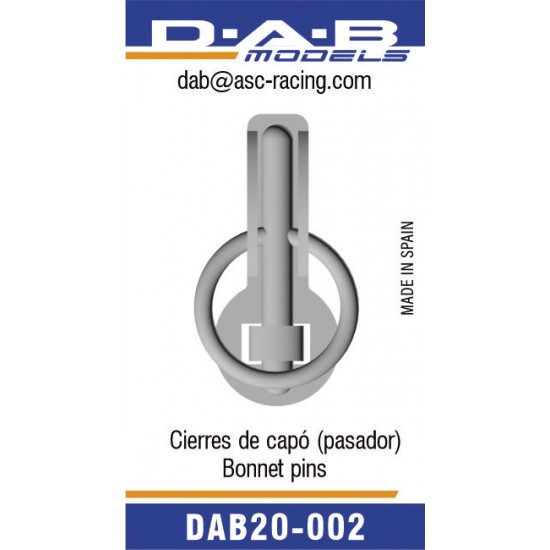 1/20 Bonnet Pins (10pcs) DAB 20-002