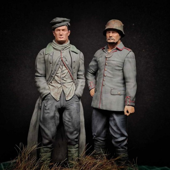 1/35 WWI POW Set 1917-1918 (2 figures) (#DMD-2023-WW111) - BNA Model World