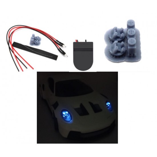 1/24 Porsche 911 GT3 RS 992 Headlights Upgrade kit for Tamiya #24370 ...