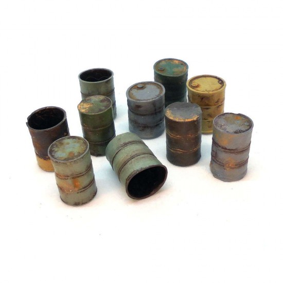 1/72 Dented Fuel Drums (#DC1609) - BNA Model World
