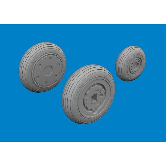 1/48 MiG-21F Wheels for Eduard kits Eduard 6481151