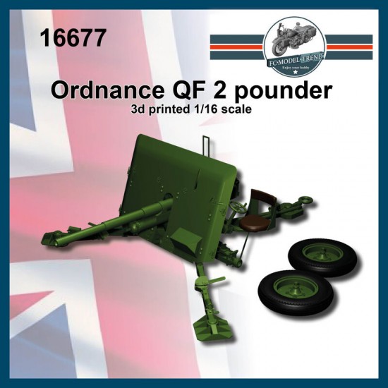 1/16 Ordnance 2 Pounder FC Model Trend 16677