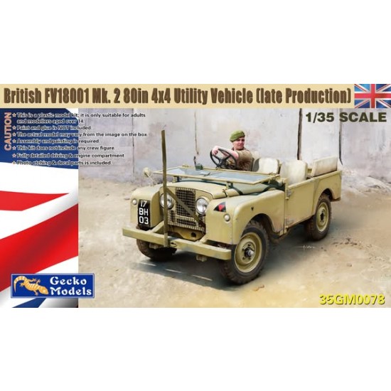 1/35 British FV18001 Mk. 2 80in 4x4 Utility Vehicle, Late Production ...