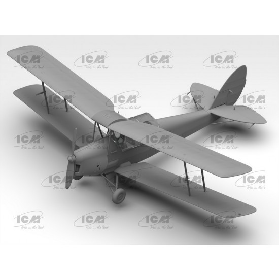1/32 WWII RCAF Training Aircraft DH. 82C Tiger Moth ICM 32036