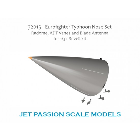 1/32 Eurofighter Typhoon Nose Set Radome ADT Vanes and Blade Antenna ...