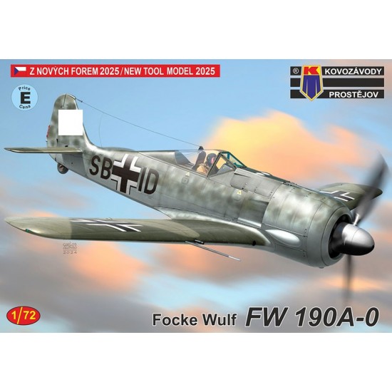 1/72 Focke Wulf Fw 190A-0 Fighter Aircraft Kovozavody M0489