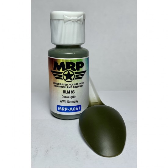 Acrylic Paint - RLM 83 Dunkelgrun for WWII Germany (17ml) Mr Paint A061
